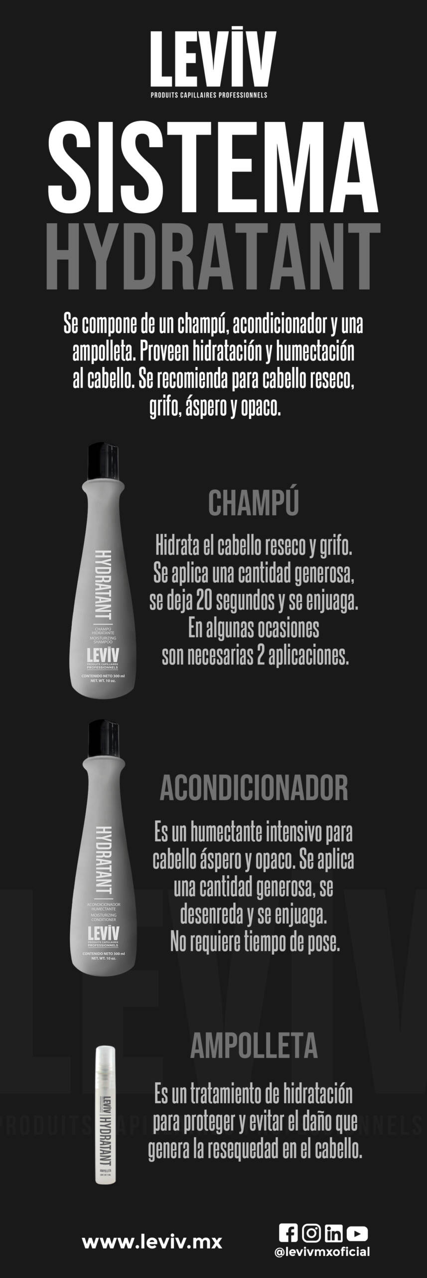 DESCARGAS | Leviv | Produits Capillaires Professionnels